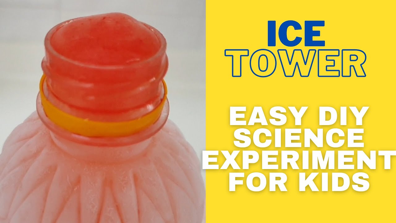 Easy DIY Science Experiment for Kids| Ice Tower - YouTube