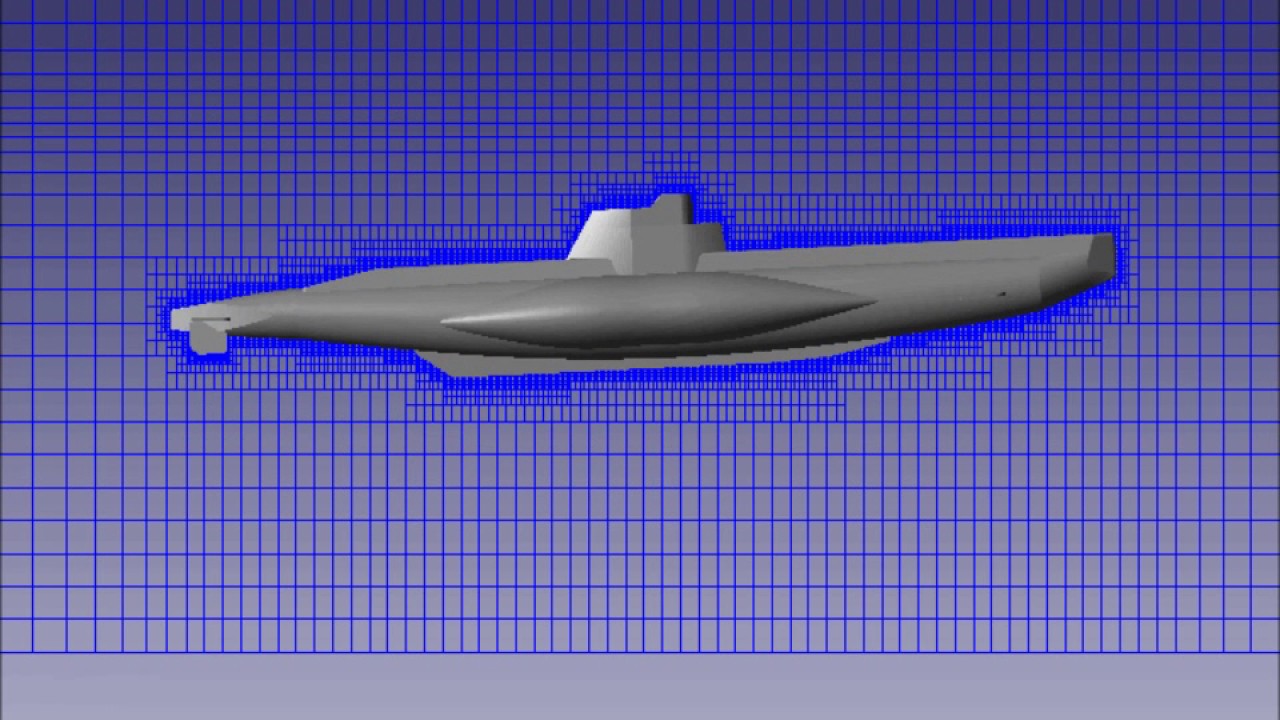 FlowVision CFD SubmarineЩ 304 Komsomolets Adaptation with Cell Merging ...