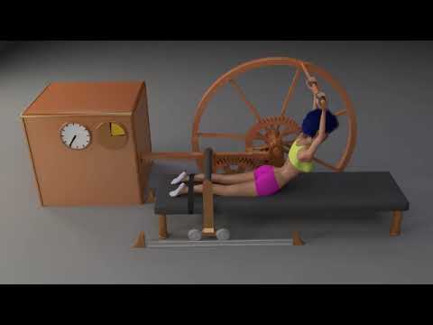 Amazing backbend stretching machine, triple fold contortion training, advanced contortion girl