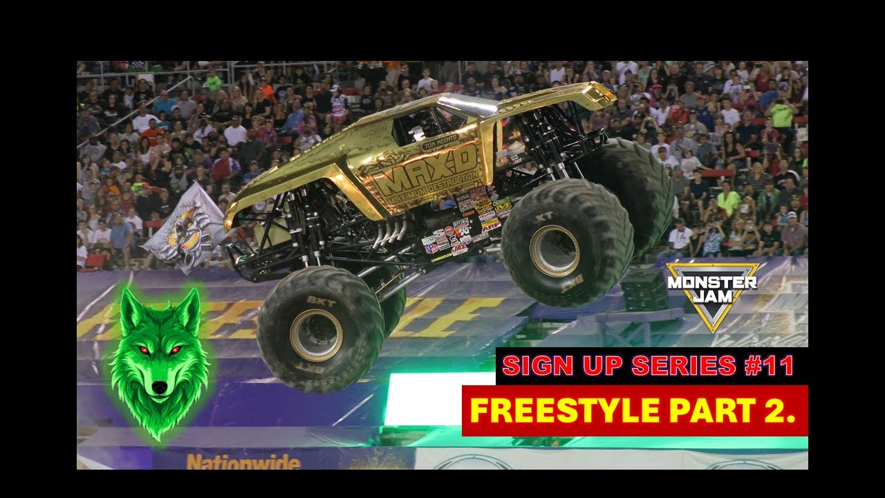 First we monster, then we jam! Monster jam Sign up series #11 ...