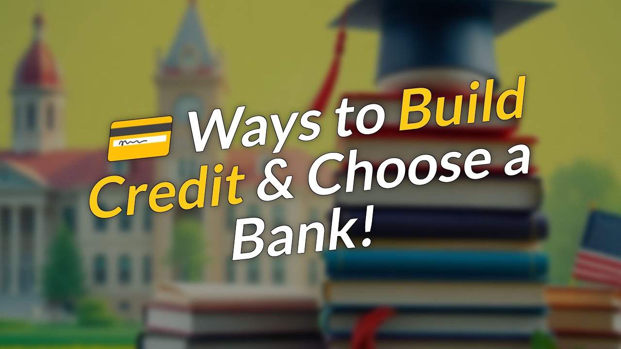 💳 TOP Tips for College Students: Build Credit & Choose a Bank! - YouTube