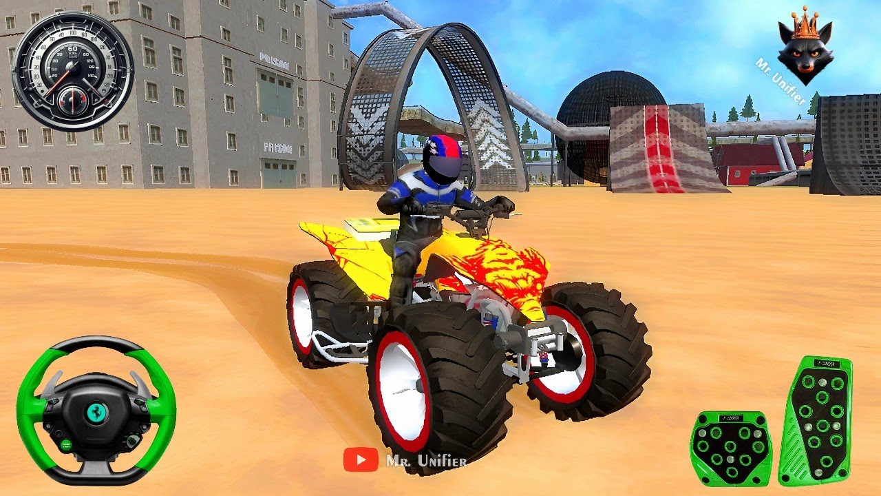 Extreme Quad ATV Venom Dirt Bike - Offroad 4 Wheeler Motorsports Racing ...