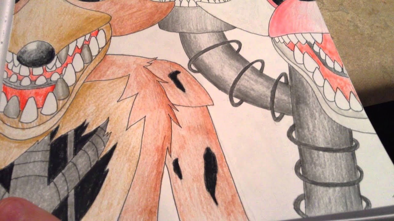 All my FNaF Drawings Part 5! - YouTube