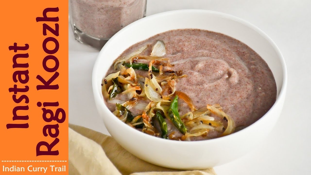 Instant Ragi Koozh | Keppai Koozh | How to make Ragi Koozh ...