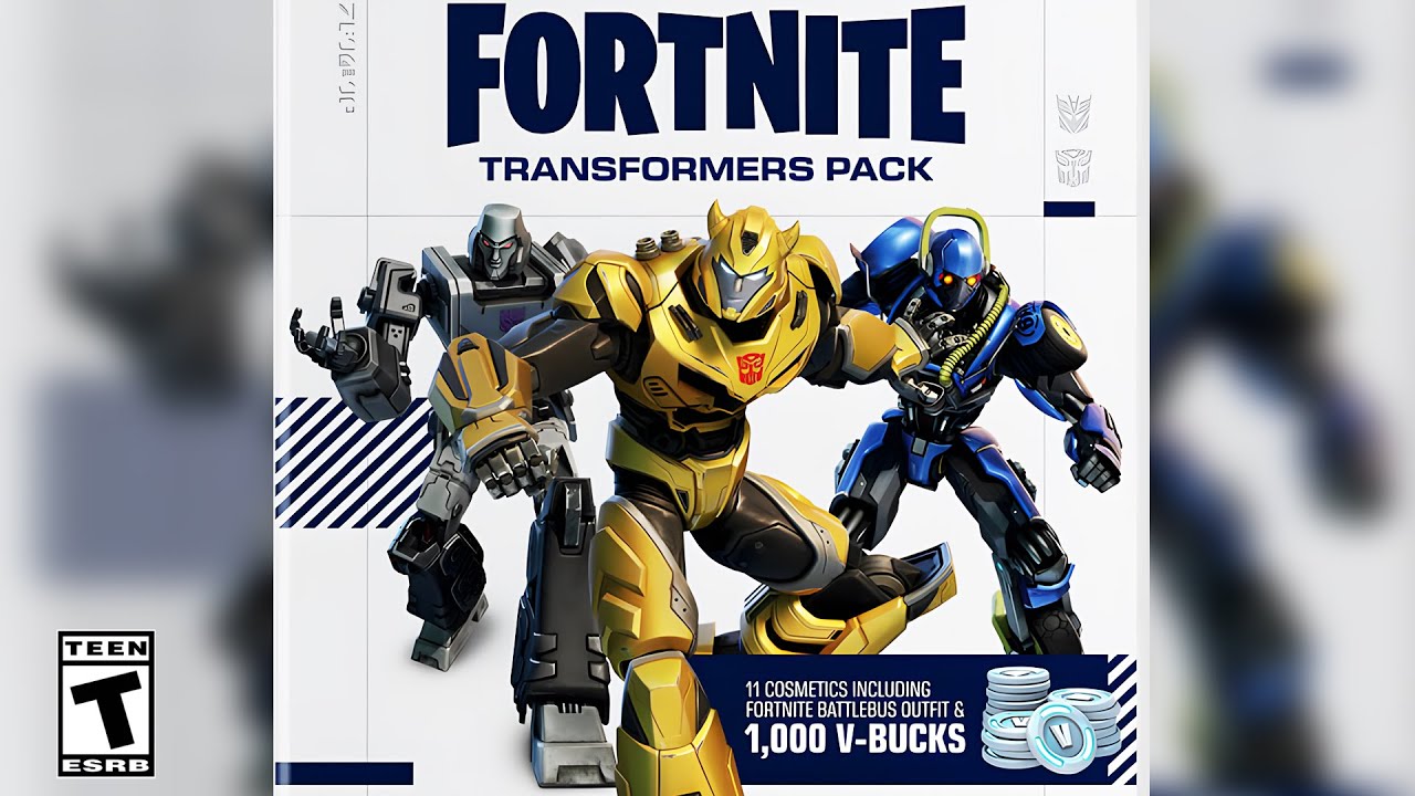 *NEW* Transformers Skins ITEM SHOP Pack! (Bumblebee, Megatron ...