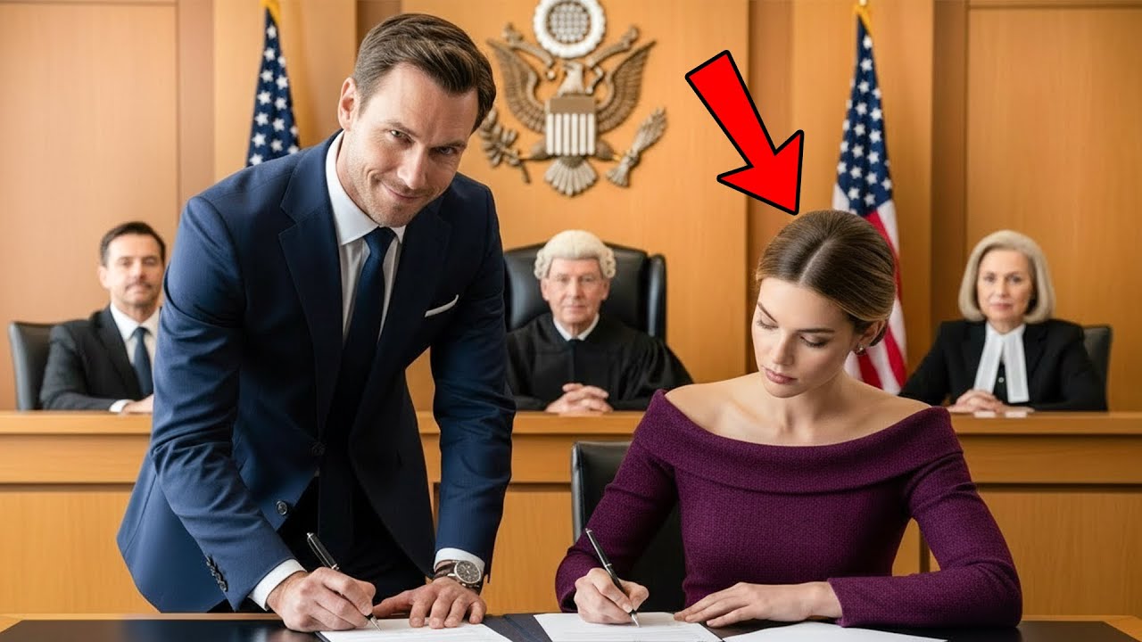 He Smirked While Signing the Divorce Papers — Until the Judge Read the ...