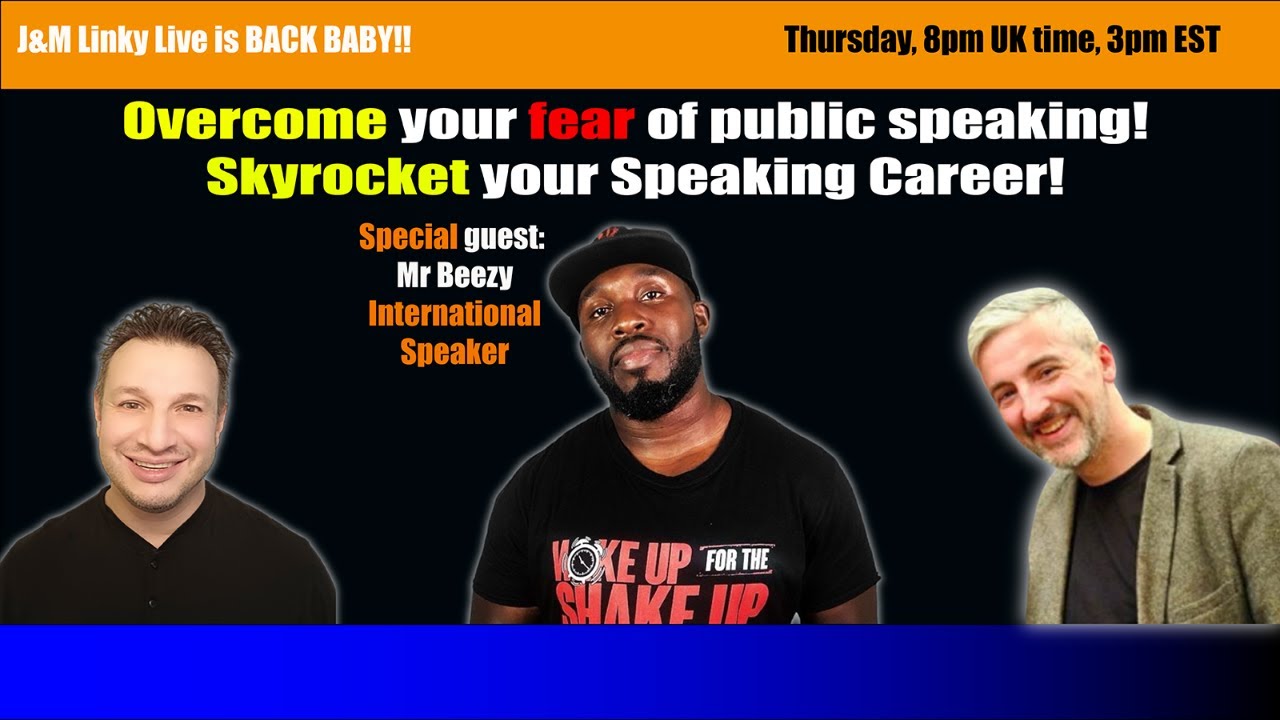 Master Public Speaking Masterclass with Mr Beezy - YouTube