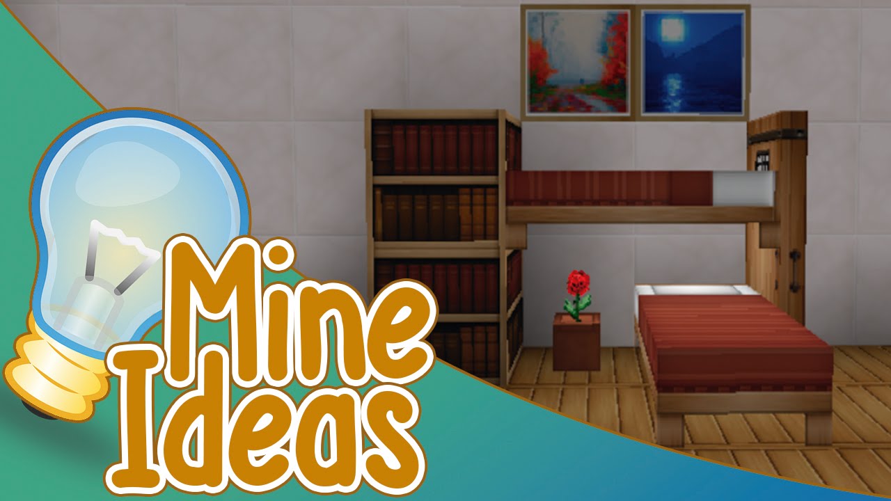Mine Ideas - 5 diseños de Literas - Minecraft - YouTube