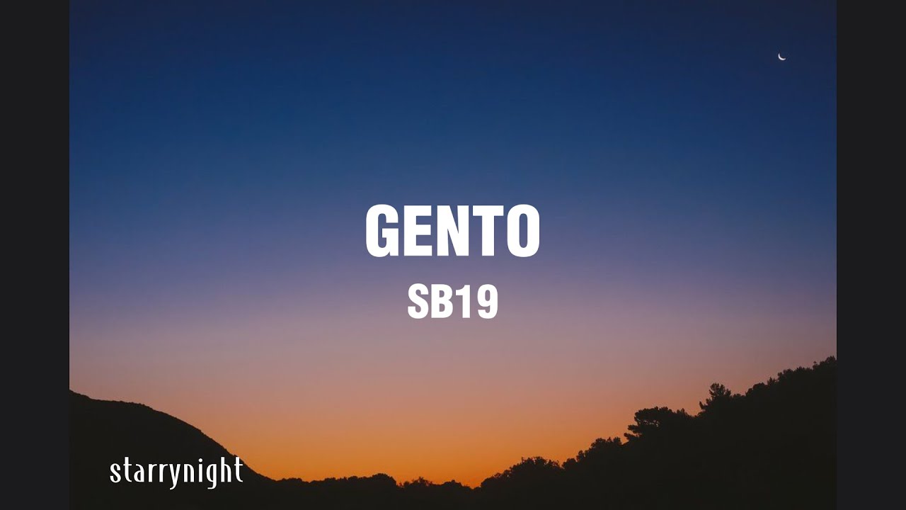 SB19-GENTO (Lyric Video) - YouTube