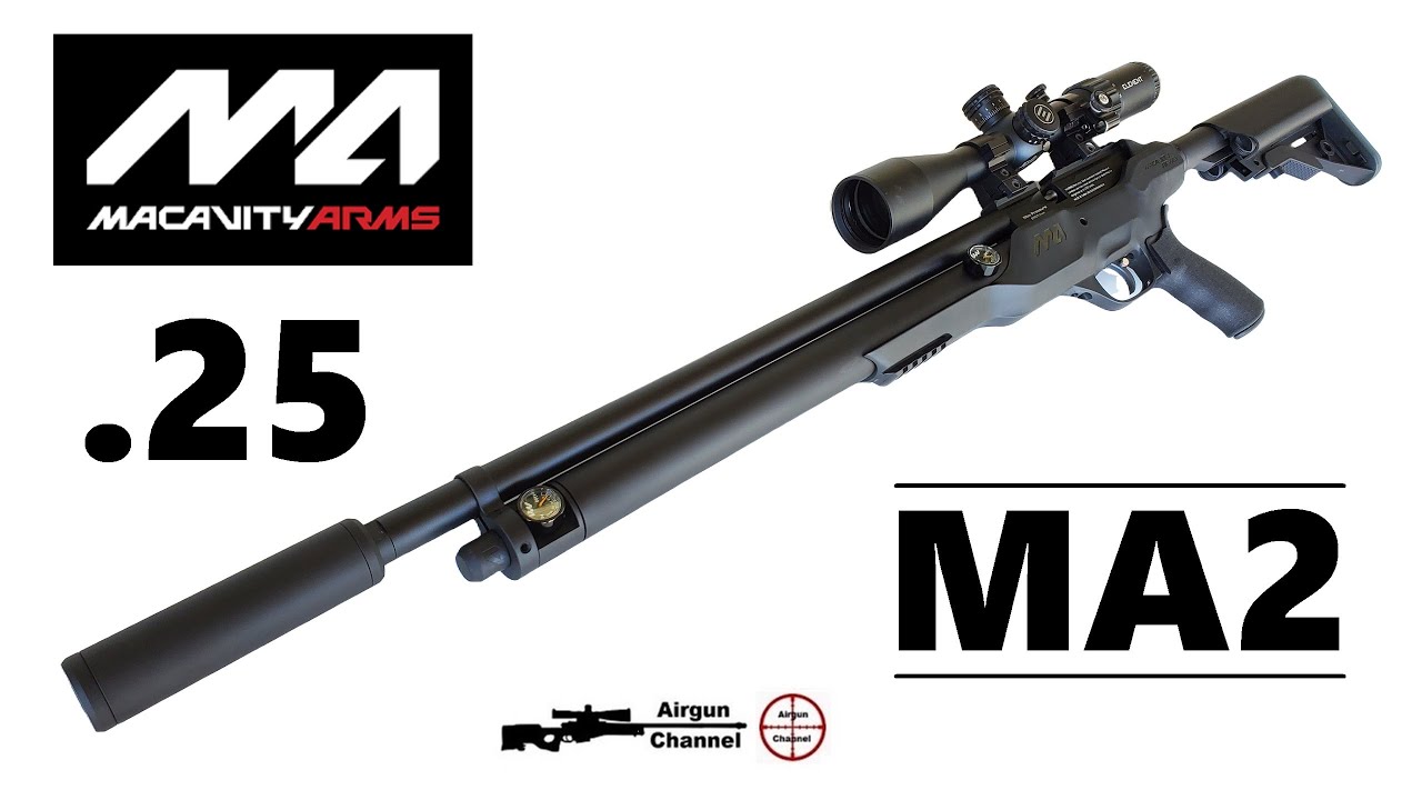 Macavity Arms MA2 Sniper Long Review (.25 caliber) Top Accuracy on a ...