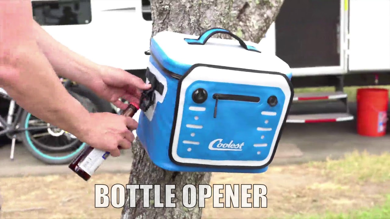 Coolest Vibe Soft Sided Cooler - YouTube