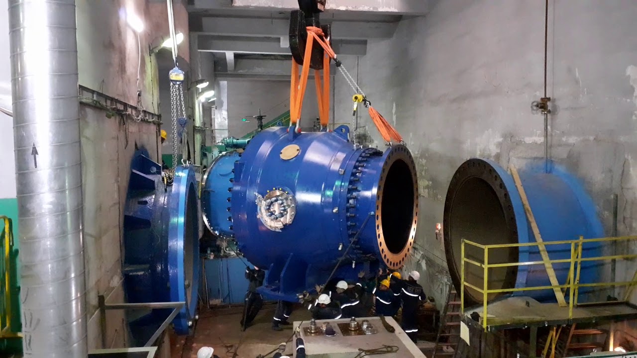 Spherical valve lifting up(3) - YouTube