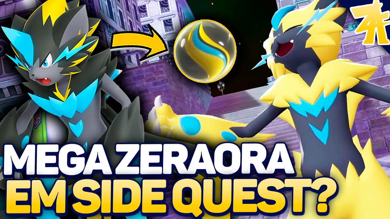 TUDO SOBRE O MEGA ZERAORA na DLC Mega Dimension de Pokémon Legends Z-A ...