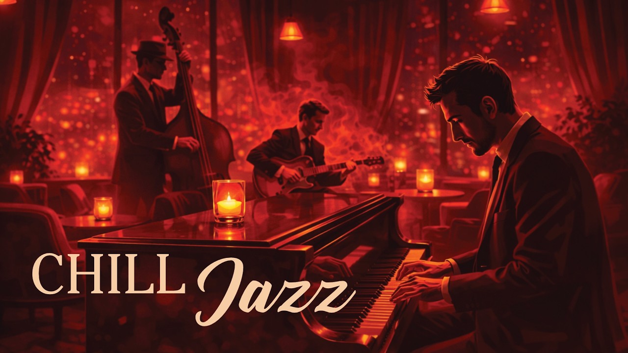 Chill Jazz & Smoky Red Jazz Room - YouTube
