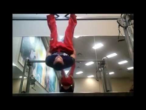 Inverted / Upside Down Sit Ups, Pure Core Strength Warm-up - YouTube