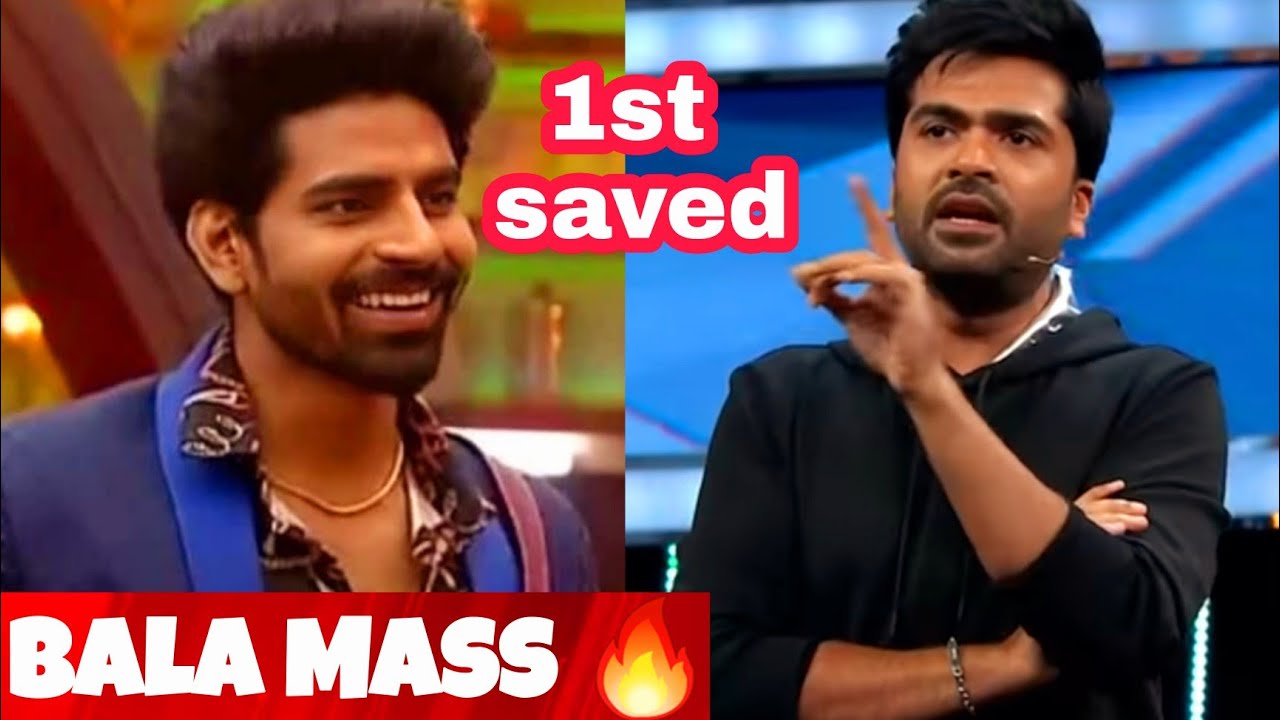 Bigg Boss Ultimate Today - Bala Saved 1st By Simbu | Thamarai Happy ...