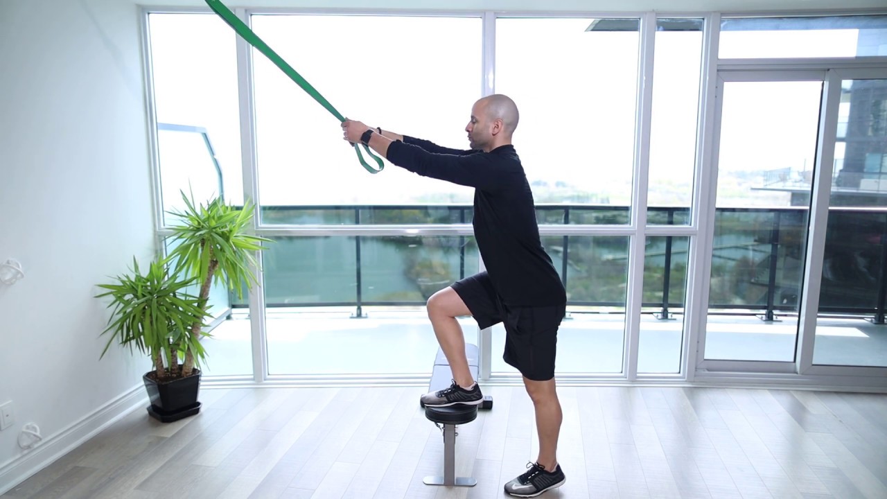 Band Assisted Step Down - YouTube