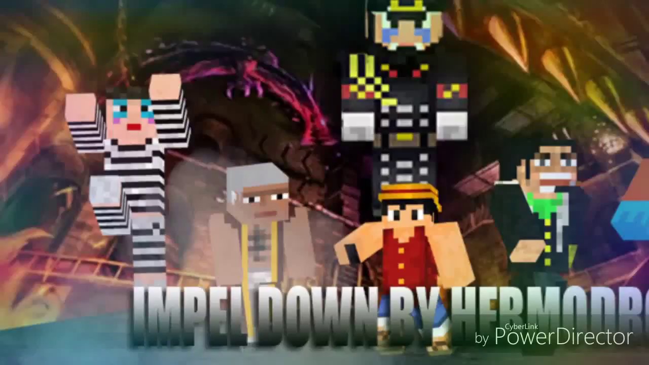 Impel Down-Prision Escape Mcpe Adventure map - YouTube