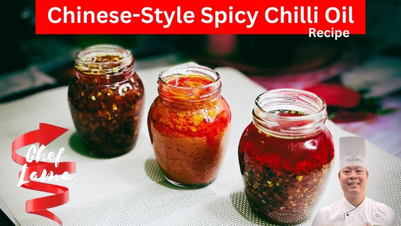 How to Make Spicy Chilli Oil | Chinese style Chilli Oil | Chilli Oil ...