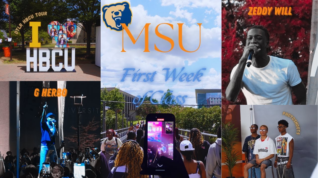 First Week Of Class |Morgan State University back 2 the yard pt.1 - YouTube