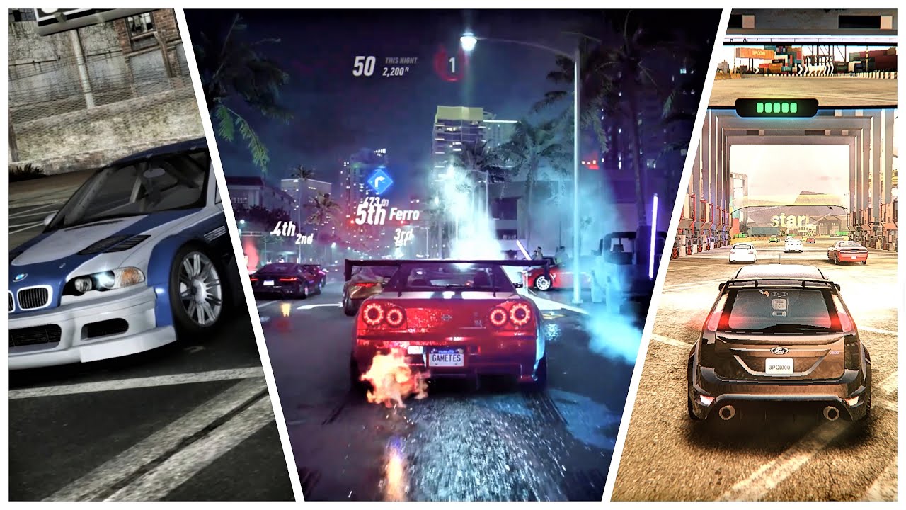 INSANE GRAPHICS MODS NFS Most Wanted Blur etc. - YouTube