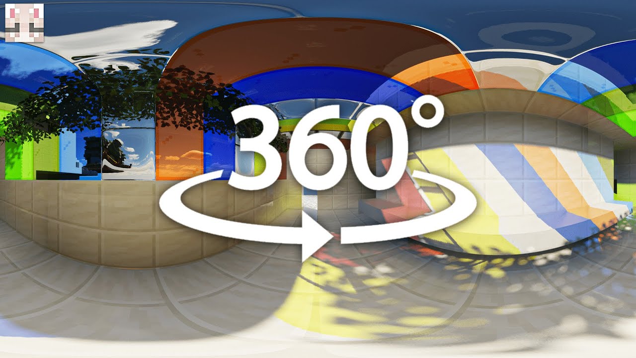 Experience 360° RTX Minecraft [4K] (Umsoea R1-R17) - YouTube