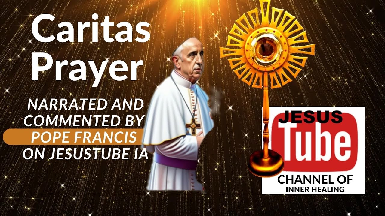 Caritas Prayer Narrated and Commented by Pope Francis on JesusTube IA ...