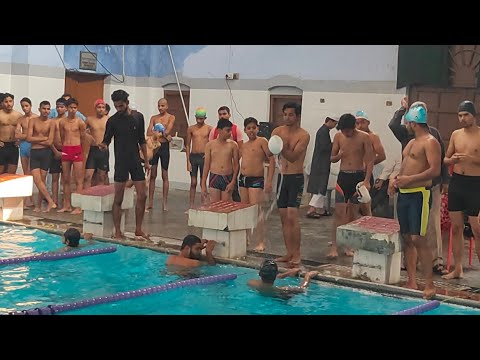 SWIMMING COMPETITION AMU GAMES COMMITTEE - YouTube