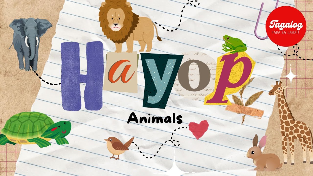 Guess the Filipino Word Games | Tagalog Para sa Lahat | Hayop | Animal ...