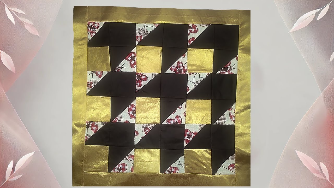 🧵Create a 3D Patchwork Masterpiece – Easy & Fun!😊 - YouTube