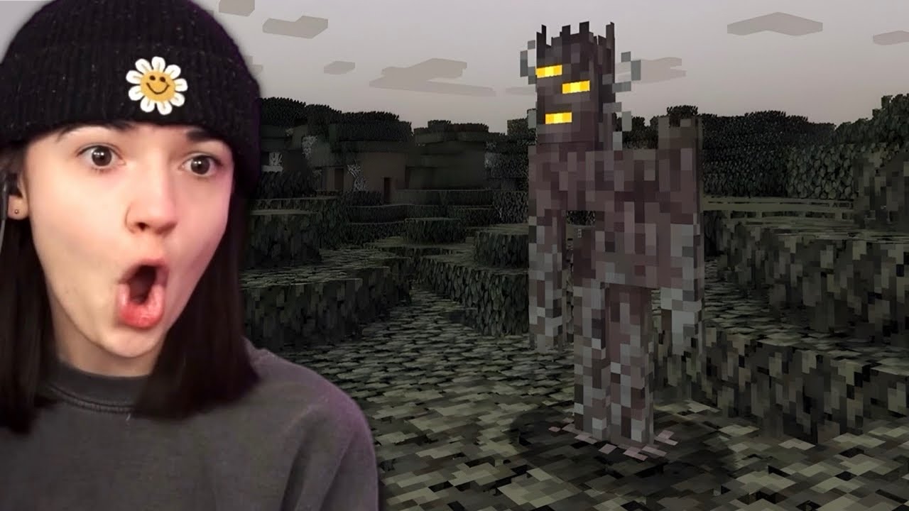Minecraft's New Creaking Mob Is TERRIFYING! - YouTube