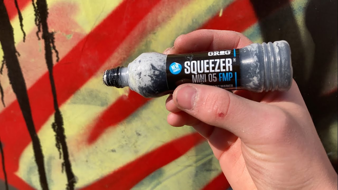 Graffiti mop tagging - YouTube