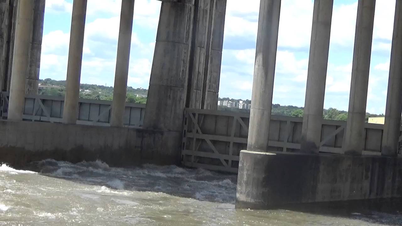 Bottom of Longhorn Dam after 2016 flood. - YouTube