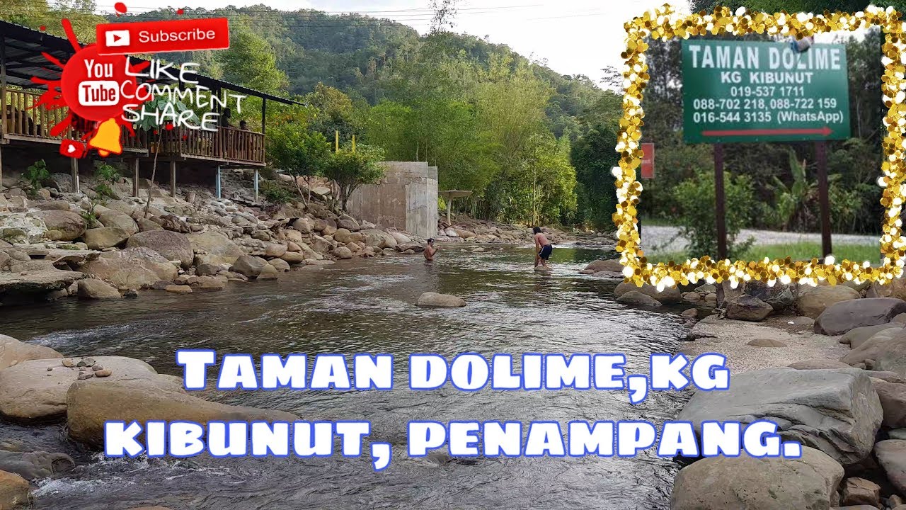 #tamandolime #mandisungai Mandi-mandi di sungai KG.KIBUNUT,PENAMPANG ...