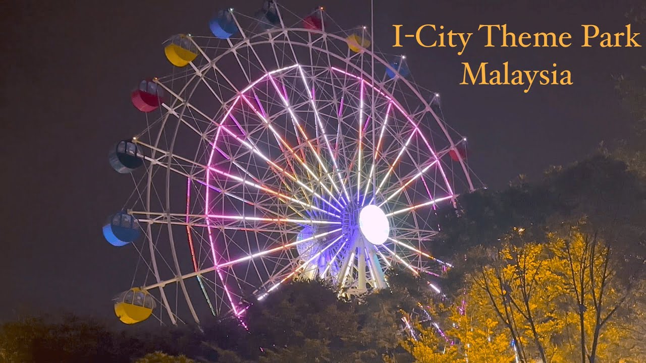 I-CITY Theme Park Malaysia | City of Digital Lights | Stunning Virtual ...