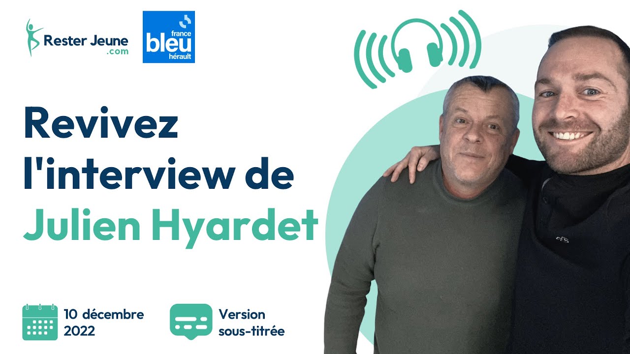 Revivez l'interview de Julien dans l'émission de Guy Pierson sur France Bleu Hérault - YouTube