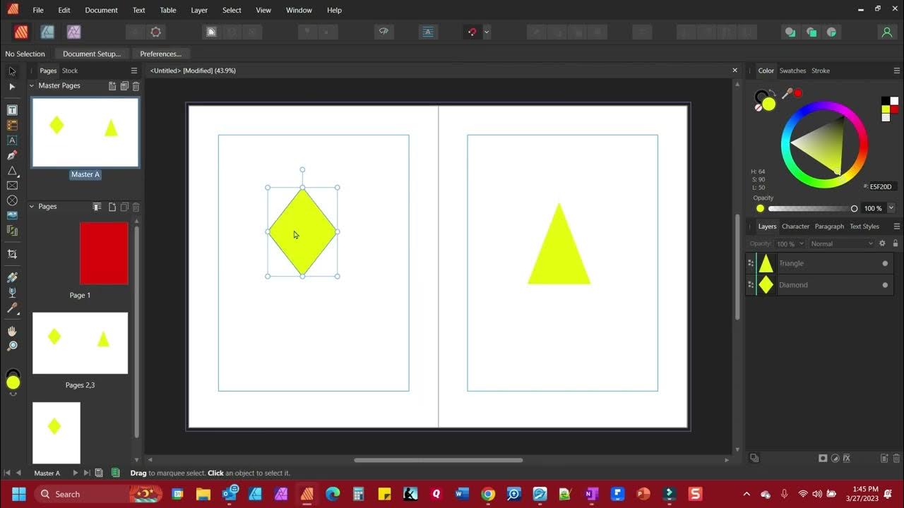 How Master Pages Work in Affinity Publisher V2 - YouTube