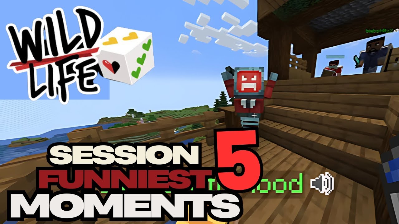 Funniest Moments of Ep 5 Wild Life SMP FEAT Grian, LDShadowLady ...