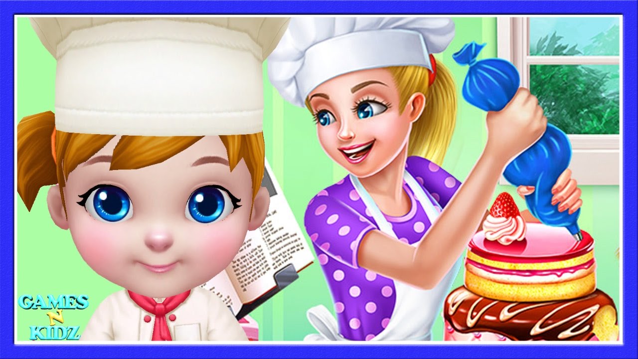 Baby Boss Fun Cooking - Real 3D Cake Maker Game For Kids - YouTube