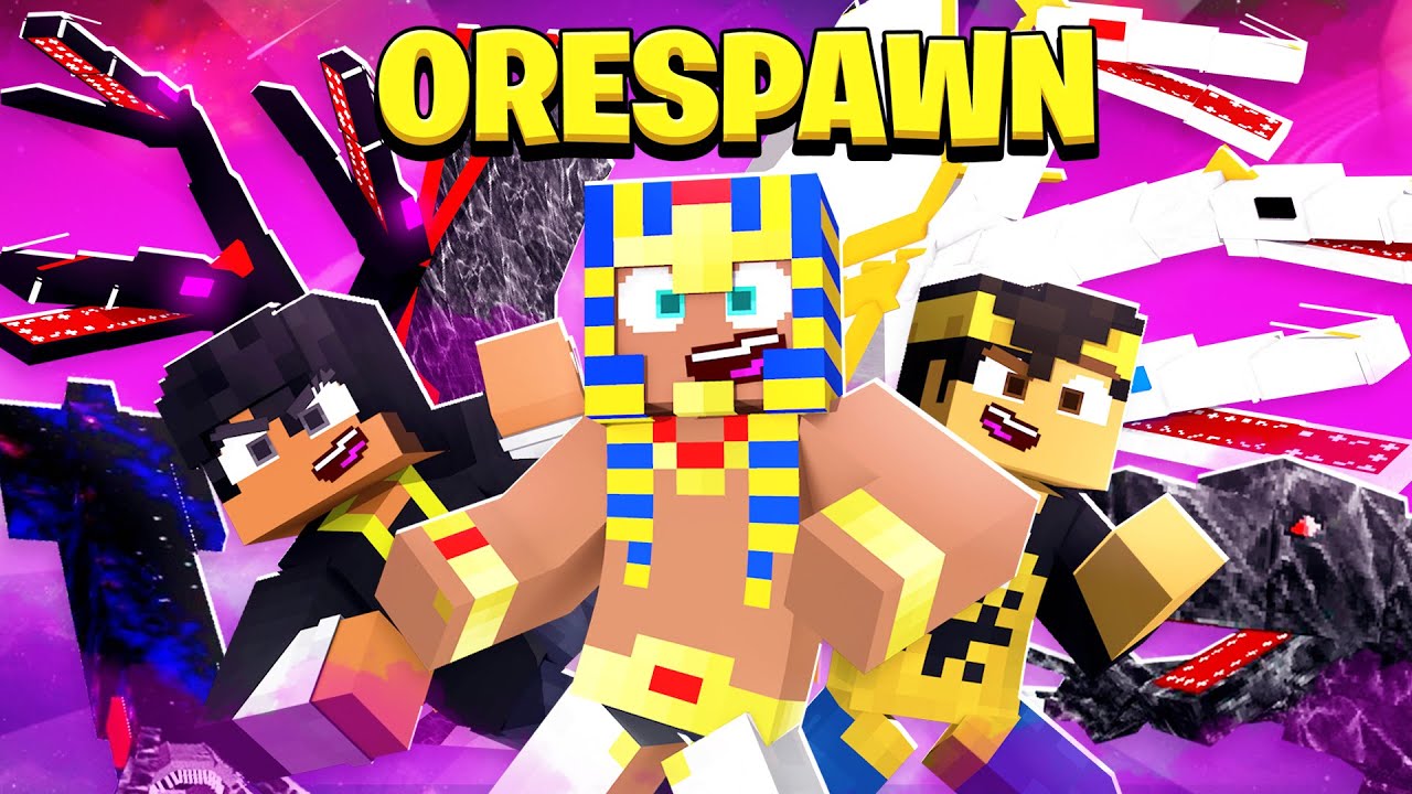 NOVA SÉRIE DE MINECRAFT RAIZ - ORESPAWN #01 - YouTube