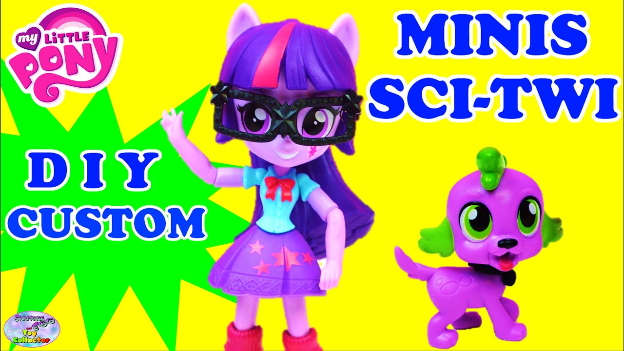 My Little Pony Equestria Girls Minis Doll Custom DIY Sci Twi Twilight ...