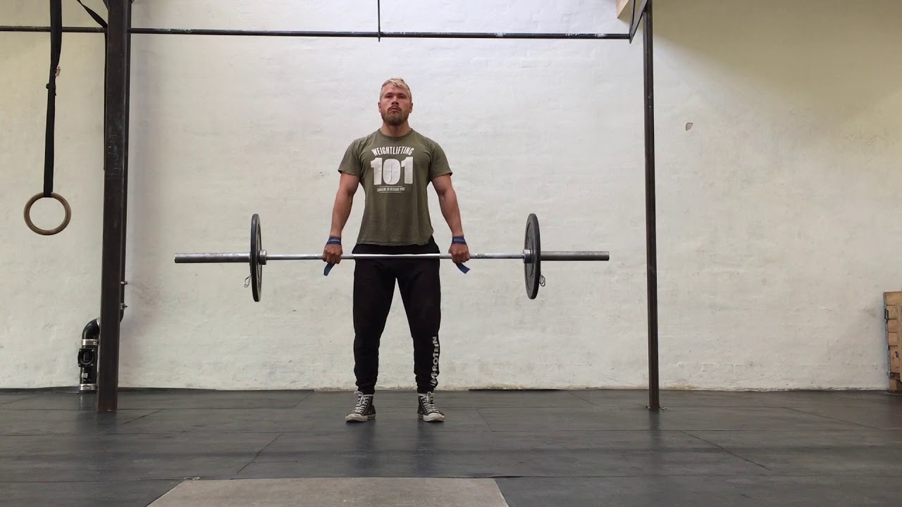 Low Hang Clean Pulls - YouTube