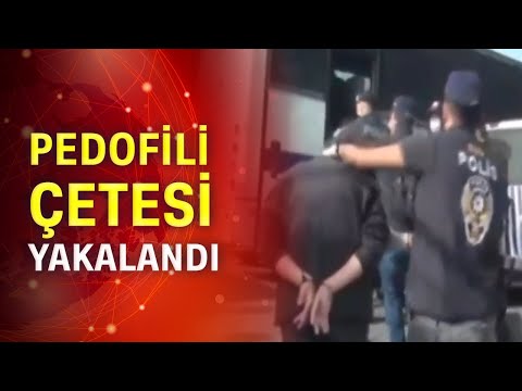 Pedofili çetesi yakalandı