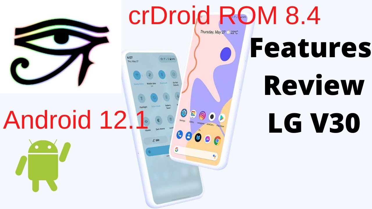 Crdroid ROM v8.4 | Android 12.1 for LG V30 | The most feature rich ROM ...