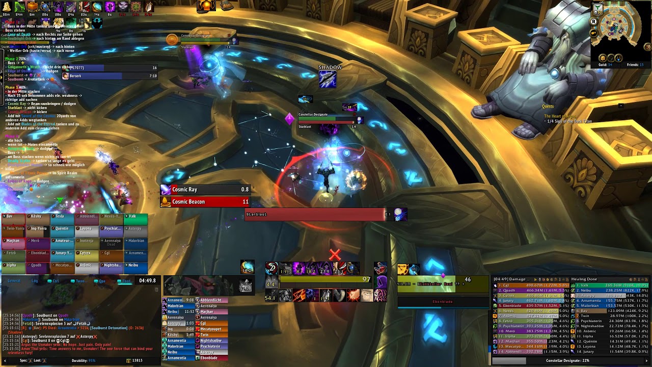 Heroic Argus - Antorus, the Burning Throne - Subtlety Rogue PoV 7.3.2 ...