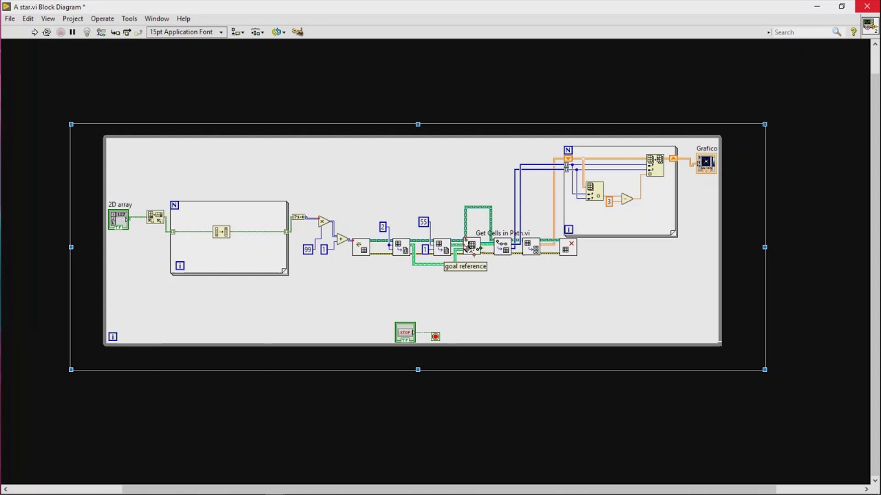 Labview A Star Vi Youtube