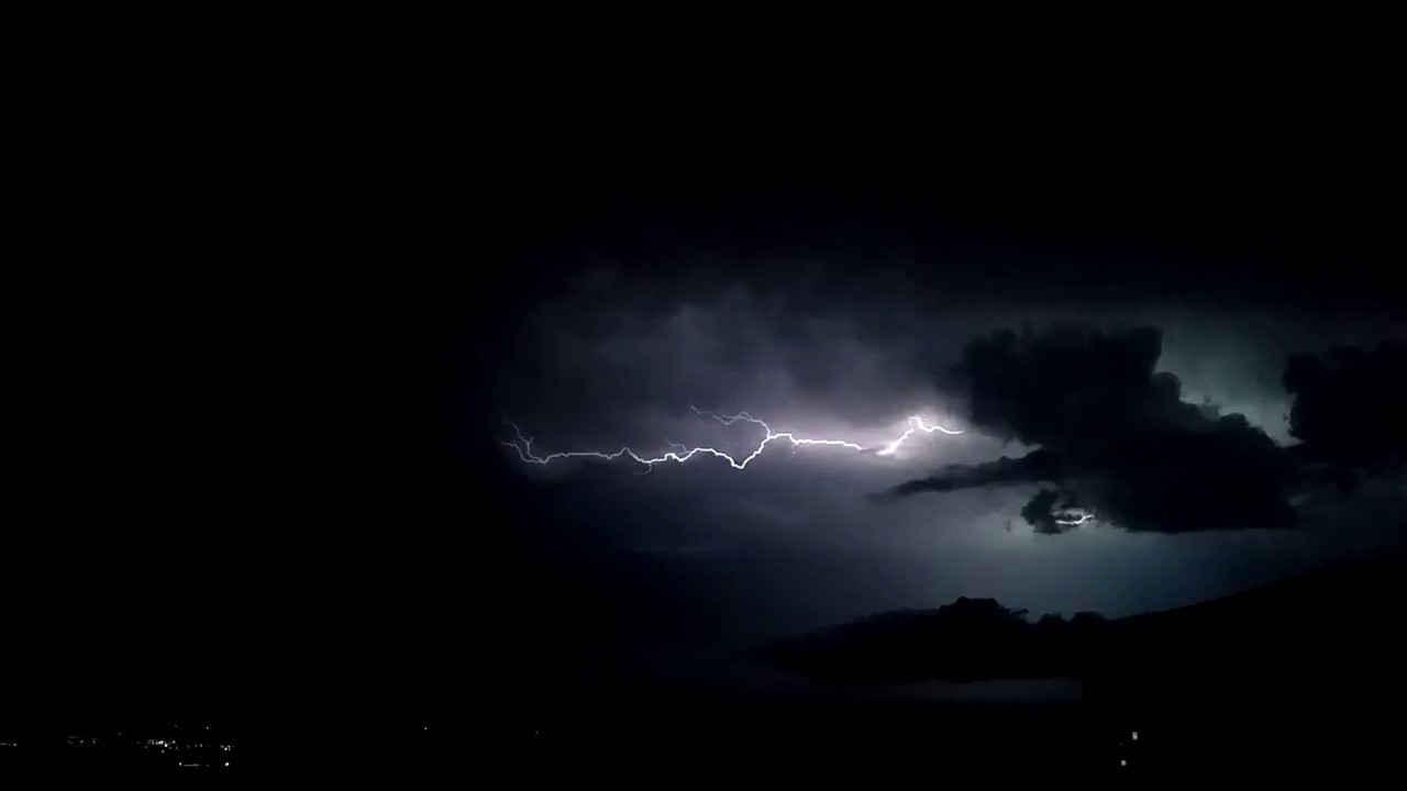 Lightning Storm Compilation - Slowmotion 4x - YouTube