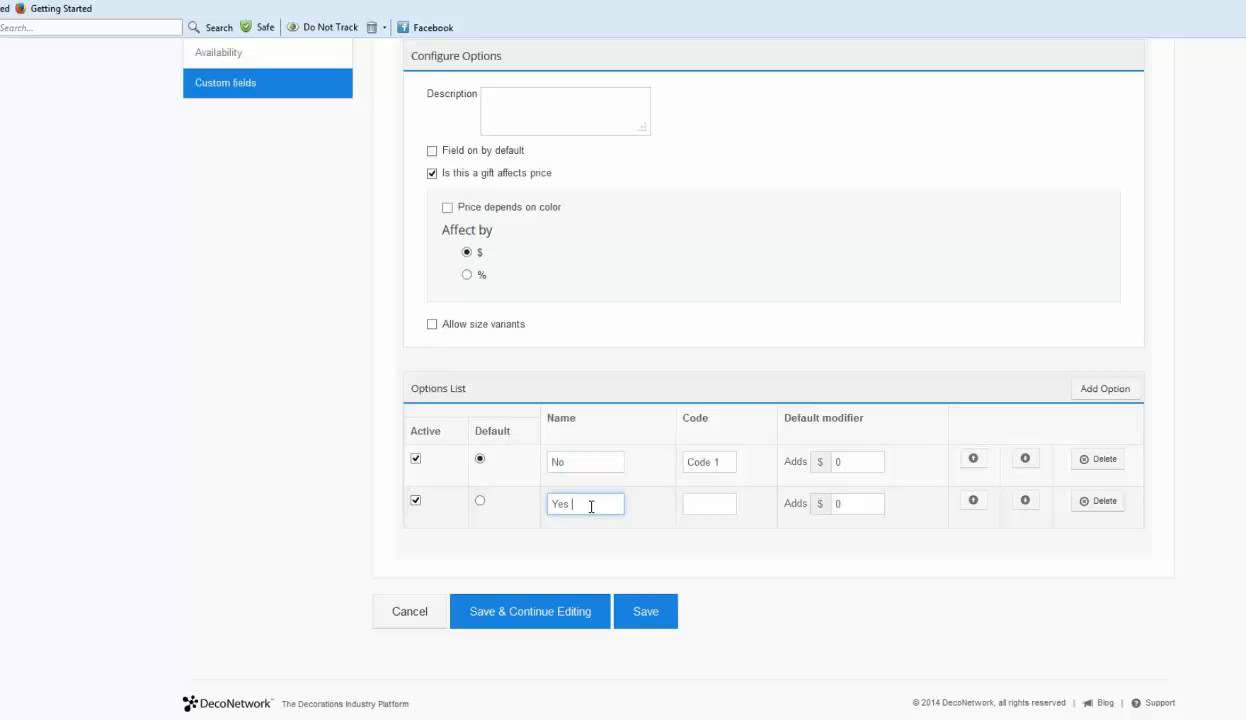 DecoNetwork: How to use custom fields? - YouTube