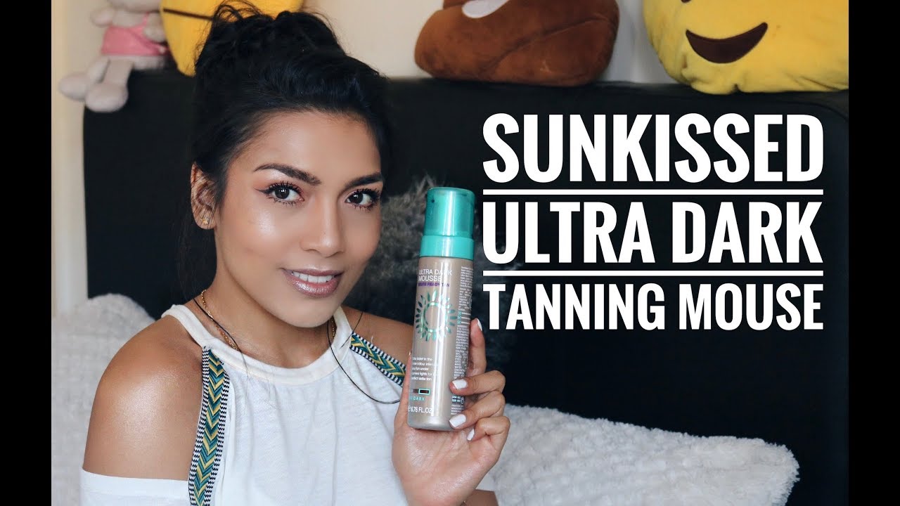 ☀️Self tanning with Sunkissed Ultra Dark Mouse - YouTube