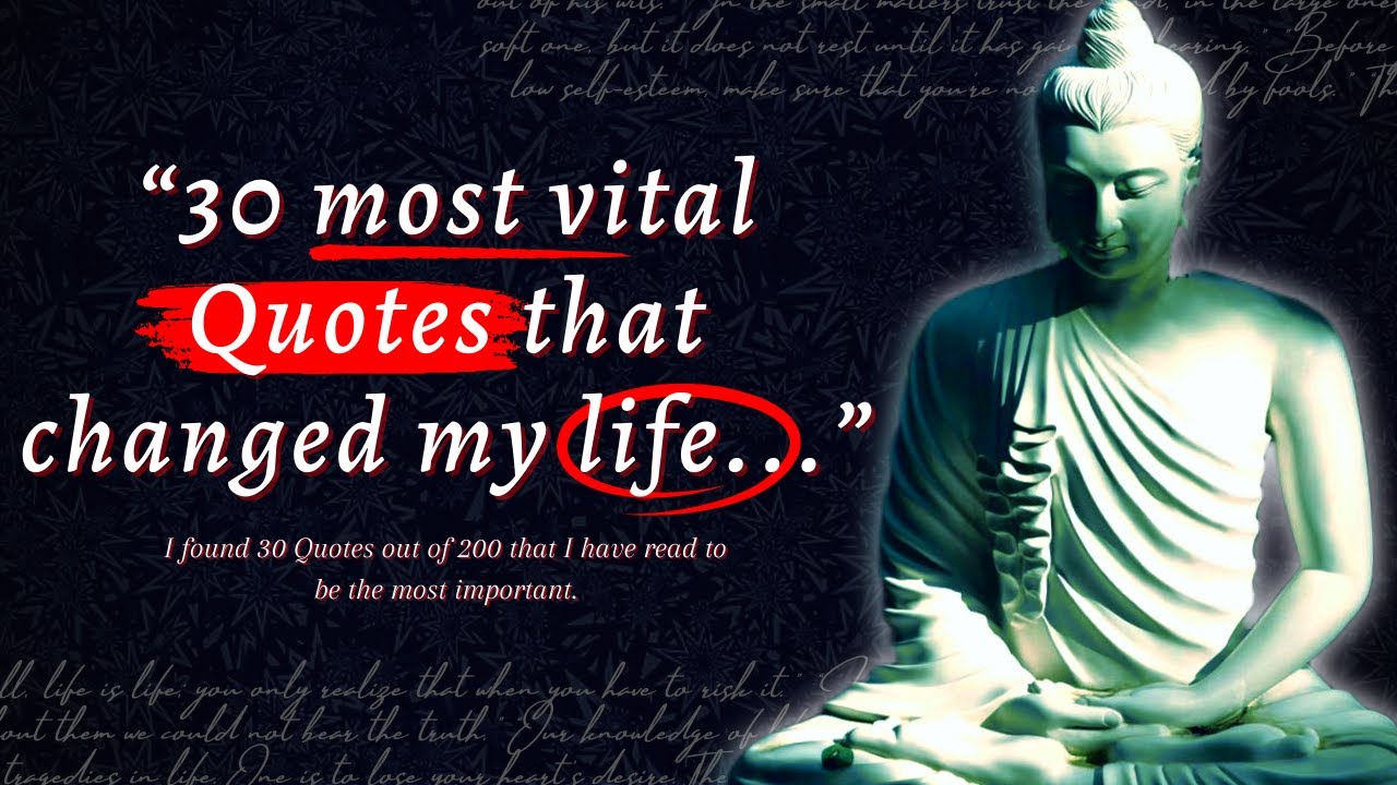 I read 200 Quotes and picked the 30 Most Vital Quotes out of them that ...